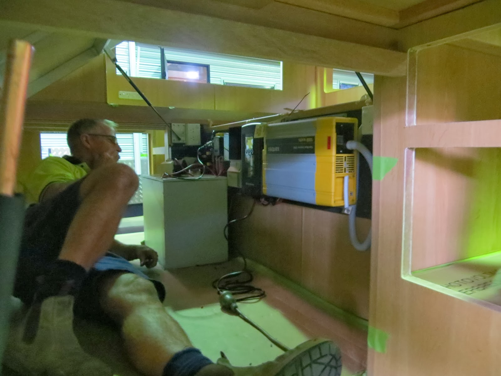 Life with the Bushtracker: The Bushtracker being Built