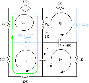 Fundamentals of Electric Circuits 2: 5th Week: "Mesh Analysis - AC"