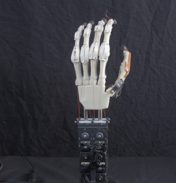 323. Biomimetic Robotic Prosthetic Hand || 3D printing || Free download ...