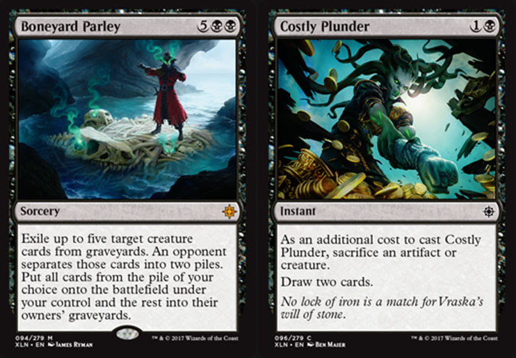 Magic the Gathering Adventures: Ixalan Set Review: Black