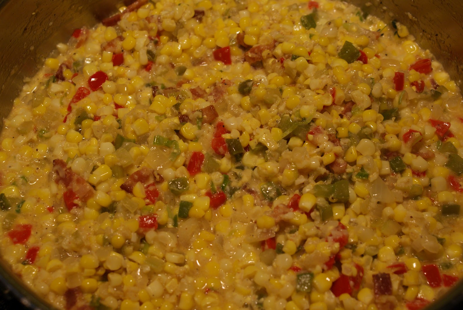 37 Cooks: SYM Spicy Glazed Chicken and SYM Maque Choux by Wooux