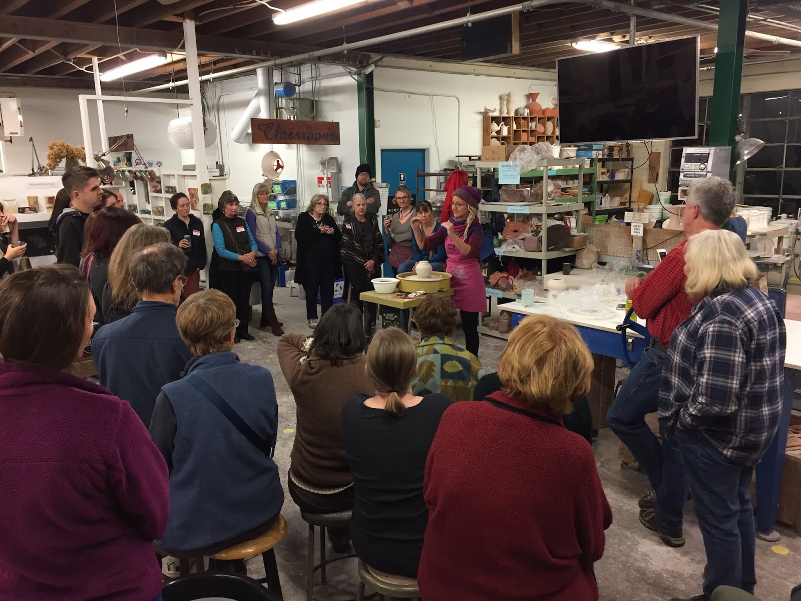 Recap: December Clay Club at Odyssey Clayworks in Asheville