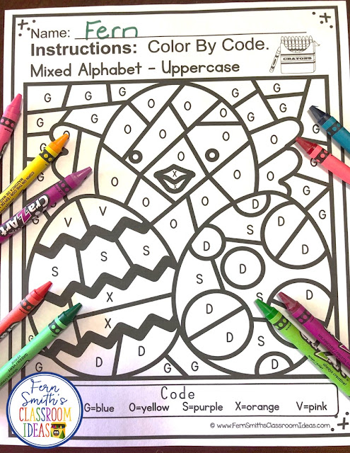 Looking For Some New Easter Alphabet Color by Code for Your Classroom ...