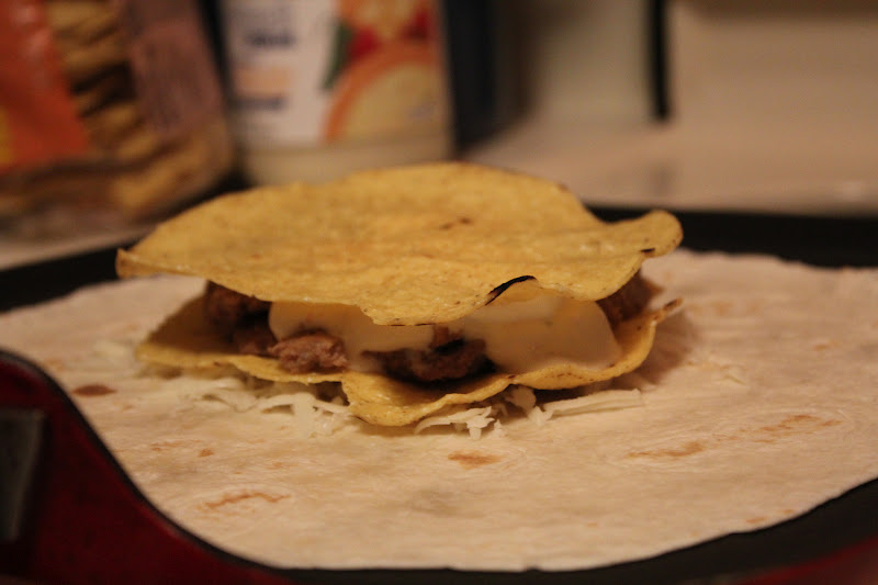 Moe's "Taco Stacks" or Taco Bell's "Crunch Wrap Supreme"