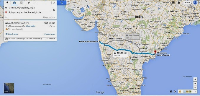 ExperienceExploreEnrichExpressEsme: Travel: How to reach Pithapuram ...