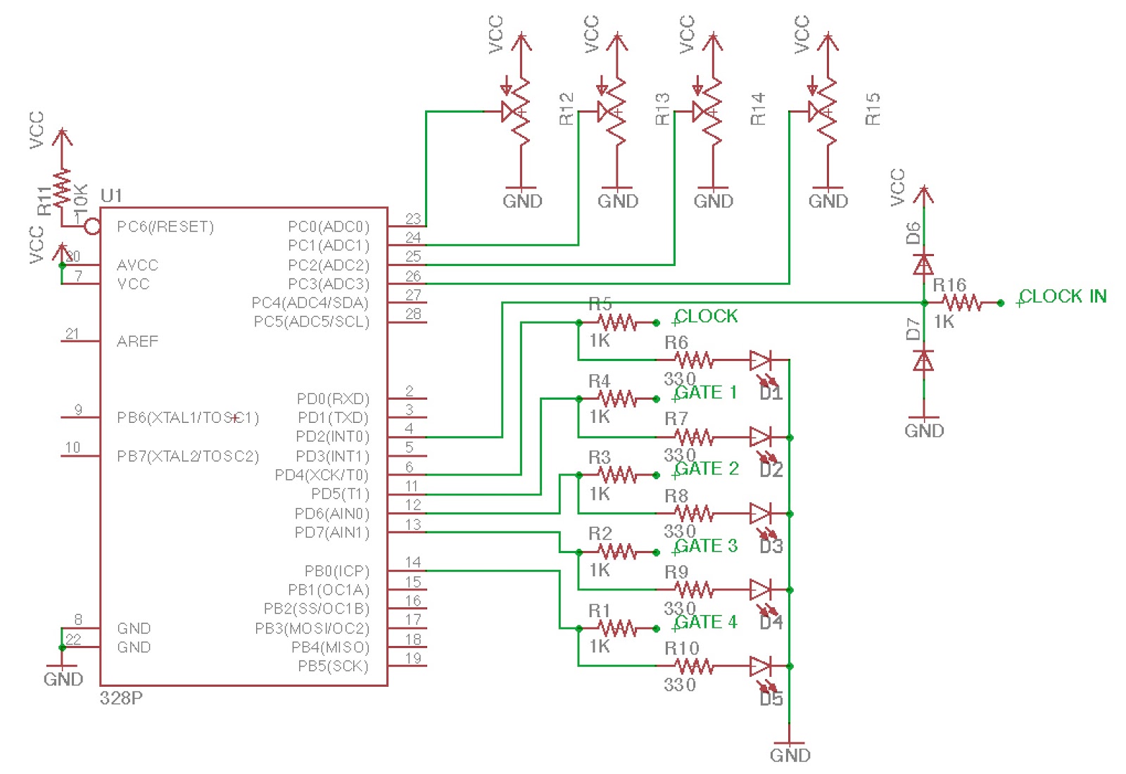 little-scale: ADC Binary Gate Sequencer