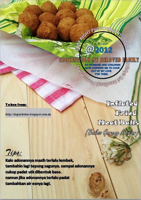 Widya Sri Rusdianti's Kitchen: INFLATED FRIED MEAT BALLS (BAKSO GORENG ...