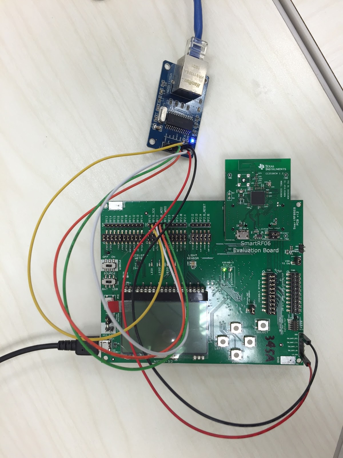 Sun May Sky: Running 6lbr on CC2538DK with ENC28J60 and make CC2650STK ...