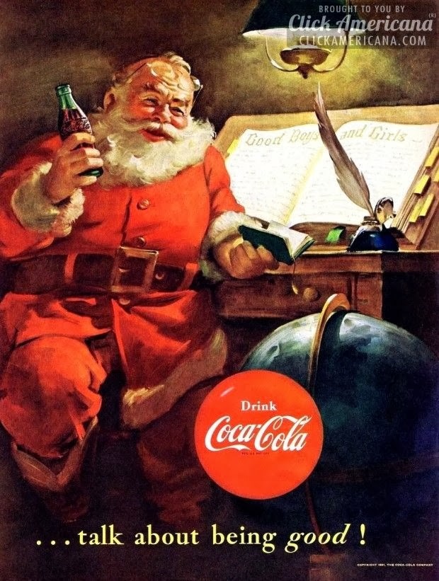 A Touch of Southern Grace : The Coca-Cola Santa