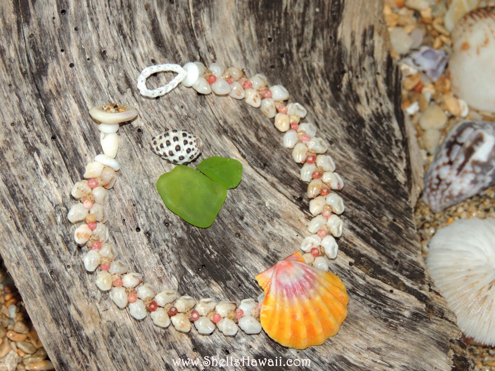 Kahelelani & Sunrise shell jewelry by.... Janjira