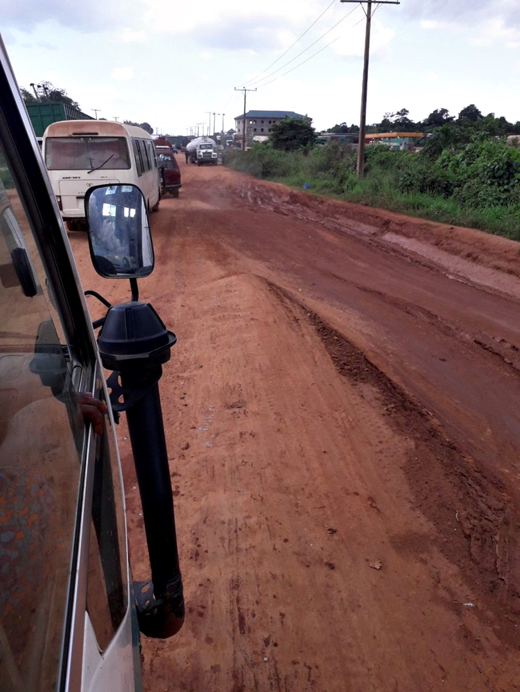The Pains & Agony Of Road Users On Atan-Igbesa-Agbara Road (Photos ...