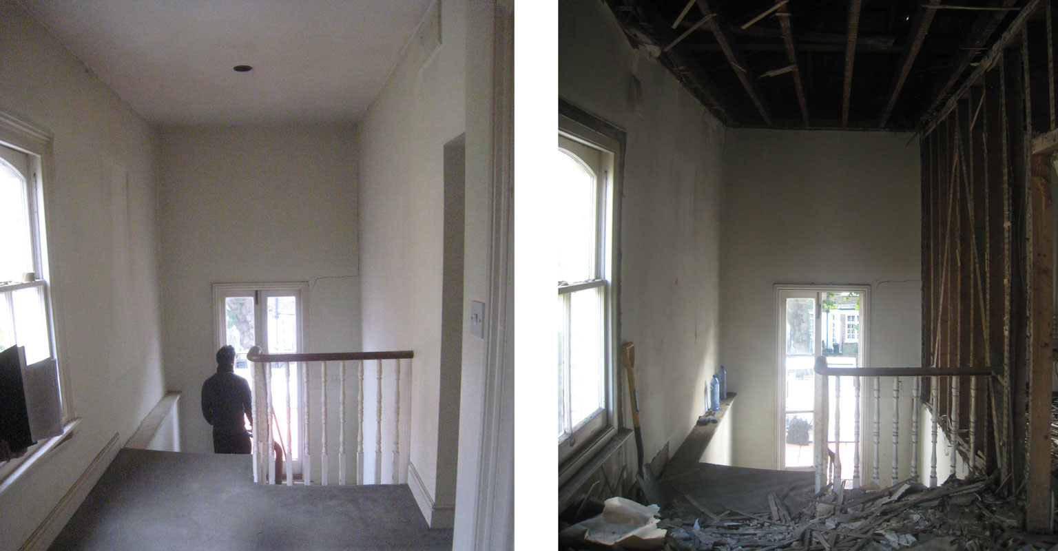 Design : Build: Demolition: Before and After