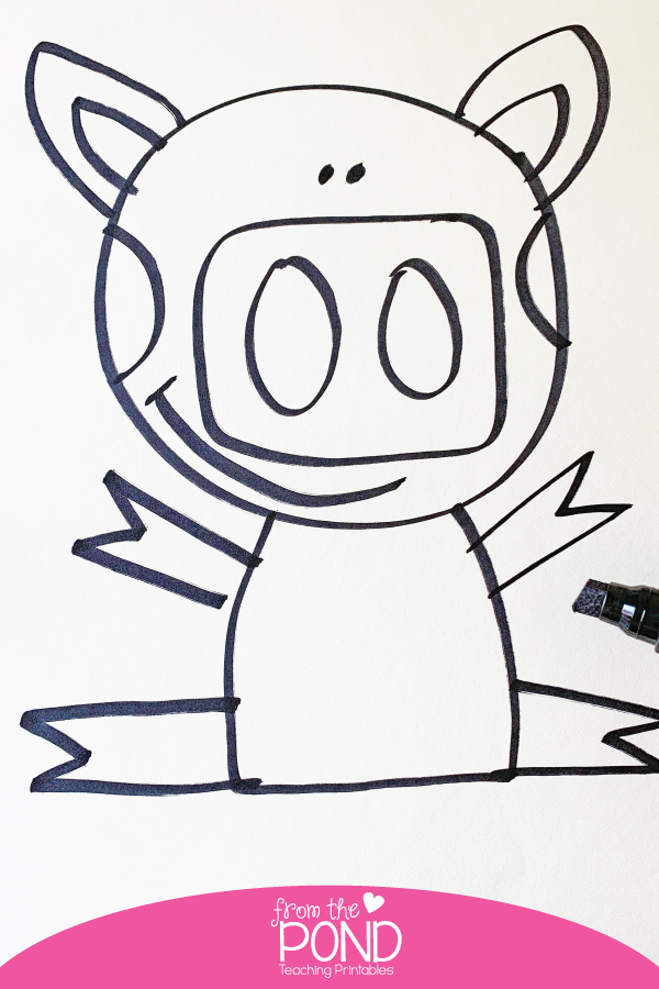 Cute Piggy Art Project