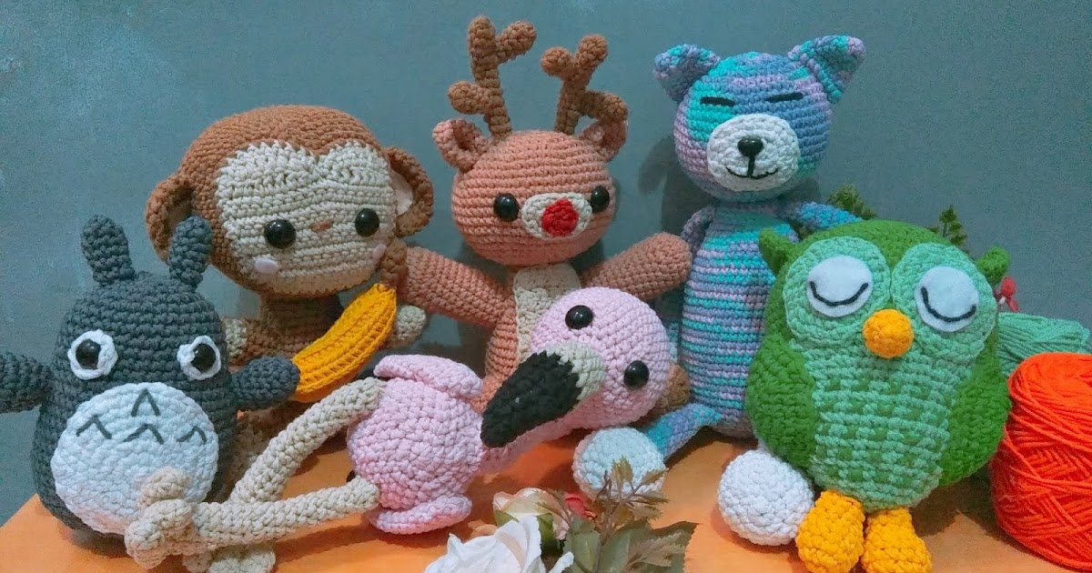 Yumna Land: CARA MEMBACA PATTERN / POLA RAJUT AMIGURUMI