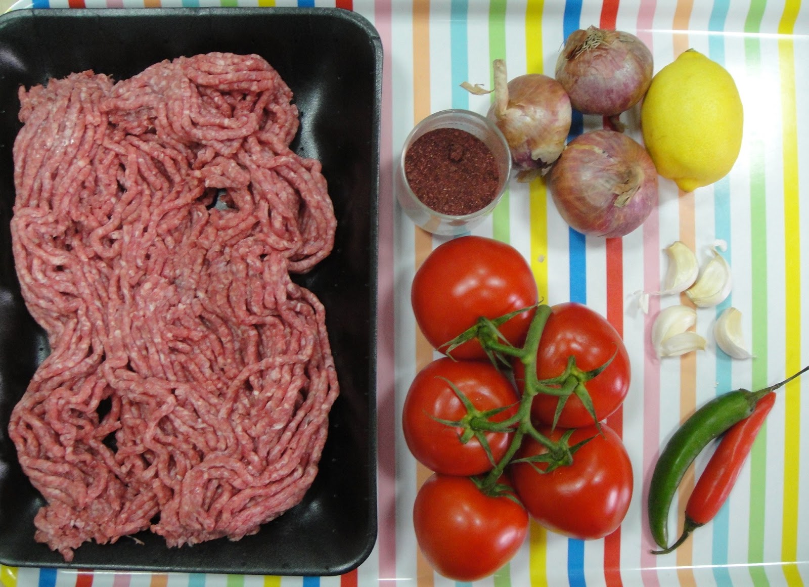 Maryam's Culinary Wonders: 456. Kebab/Kofta Halabi with Roasted Tomato