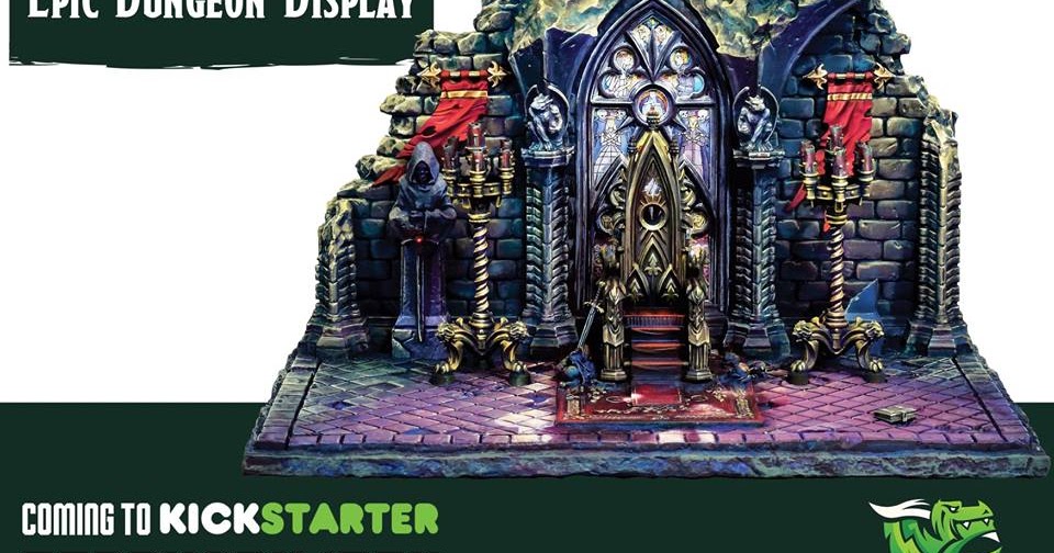 Tabletop Fix: Ancient Lair - Epic Dungeon Display Preview