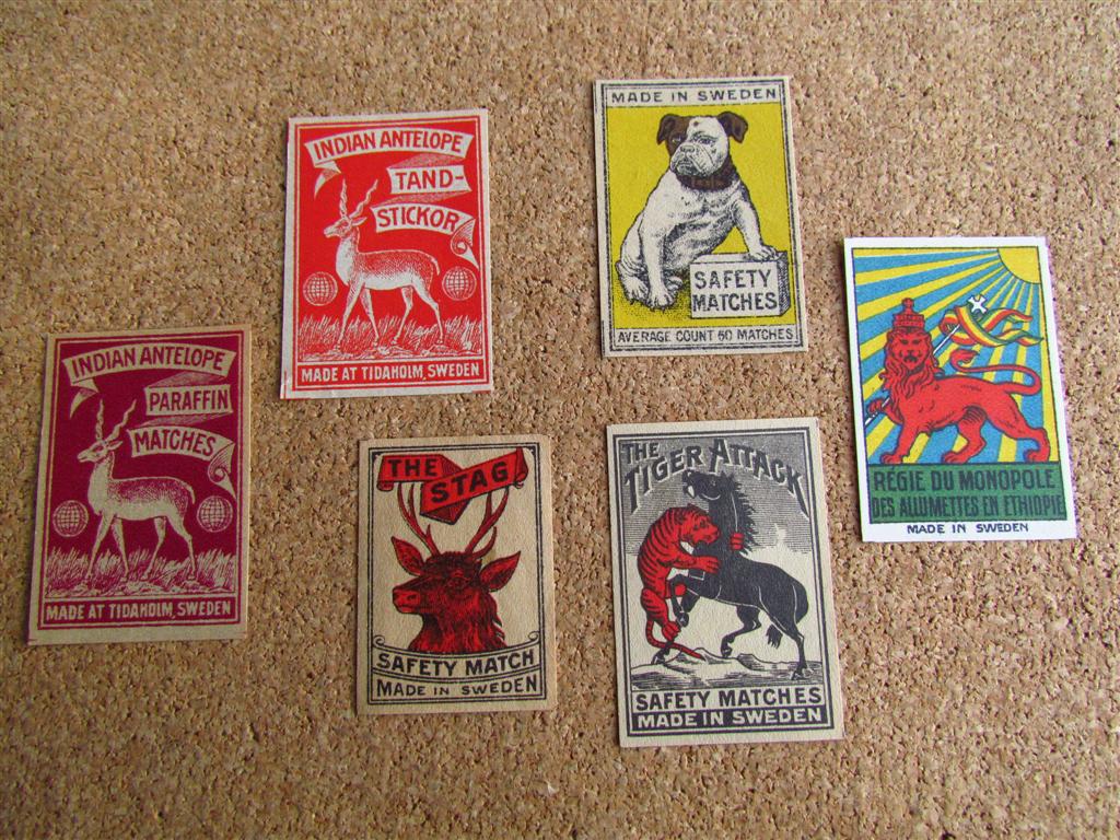 Arnon Reisman - A Phillumenist: Just more lovely old Swedish labels