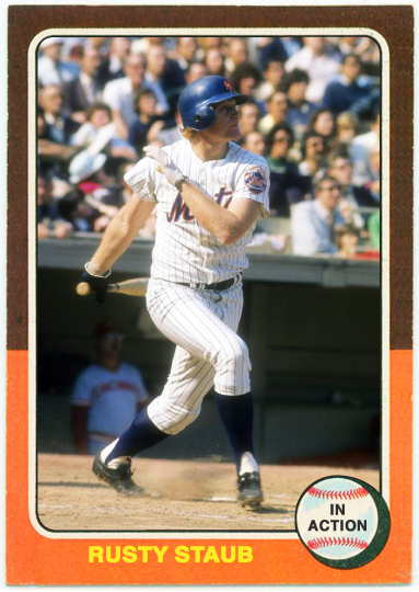 WHEN TOPPS HAD (BASE)BALLS!: 1975 IN-ACTION: RUSTY STAUB