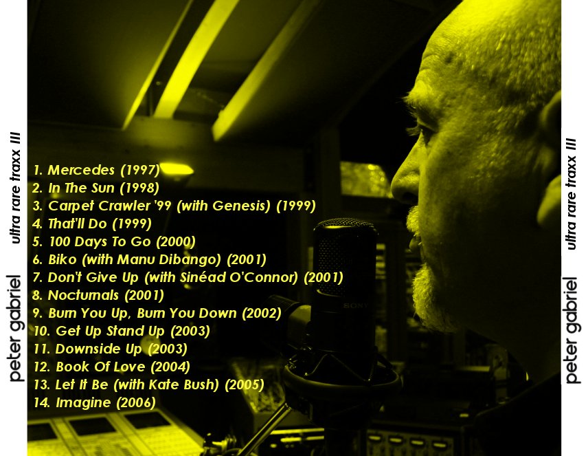 fishoutofwater: peter gabriel - ultra rare traxx III