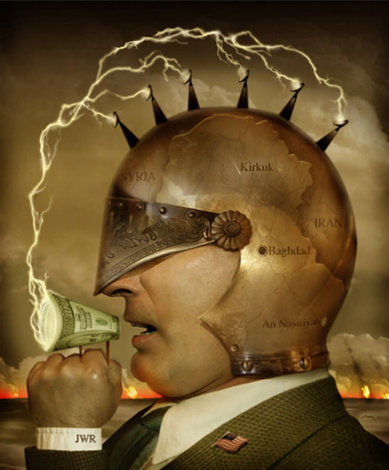 The Art of Visual Thinking: Illustrator of the Week: Matt Mahurin