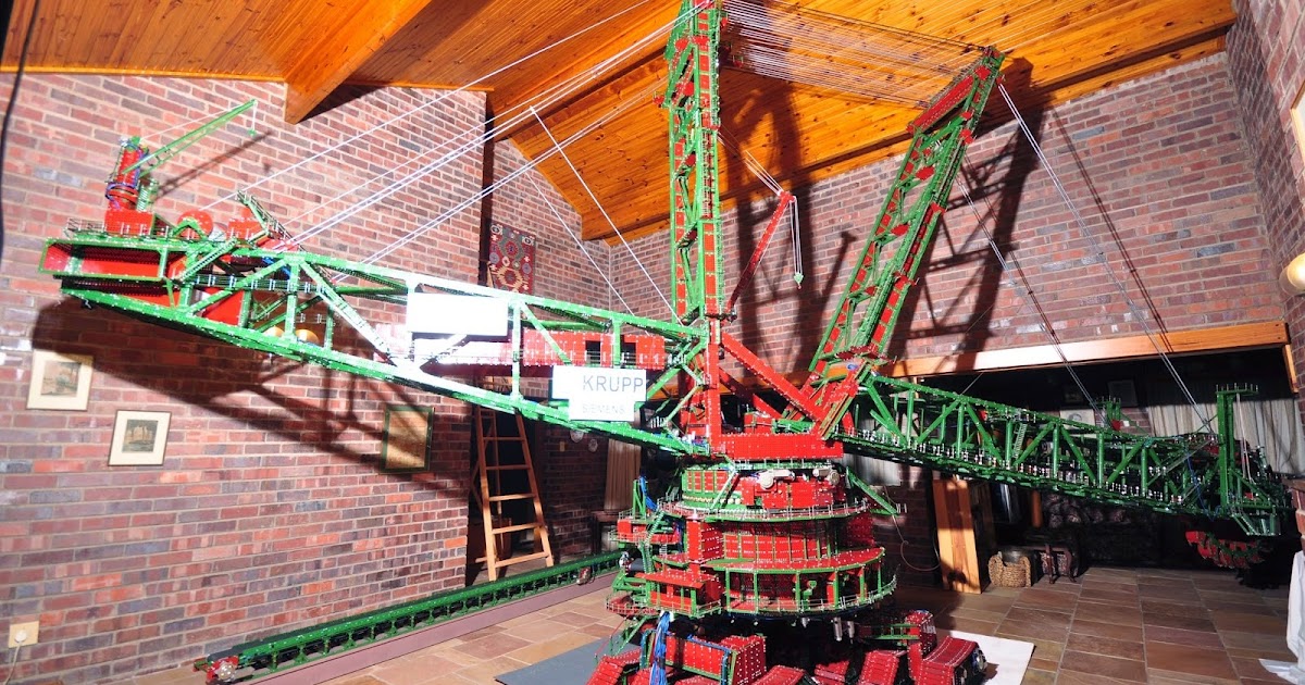 Bagger 288 Giant Meccano Model: World's Largest Meccano model??? View ...