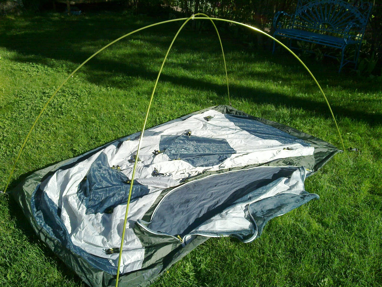 Teltassa: Teltan pystytysohjeet tumpeloille