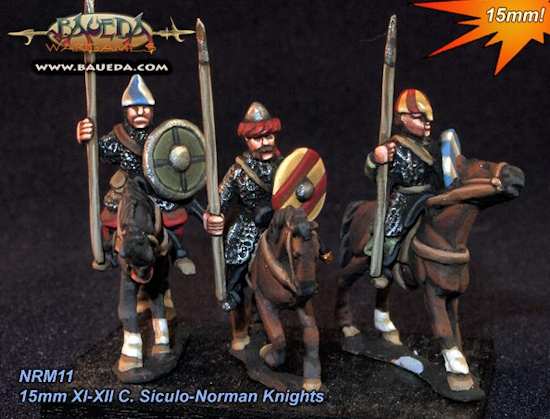 Tabletop Fix: Baueda Wargames - New 15mm Sicilian Normans
