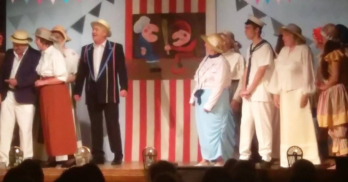 The Progress Estate, Eltham, SE9: Priory Players - Old Time Music Hall