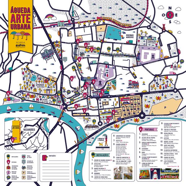 Águeda, Arte Urbana