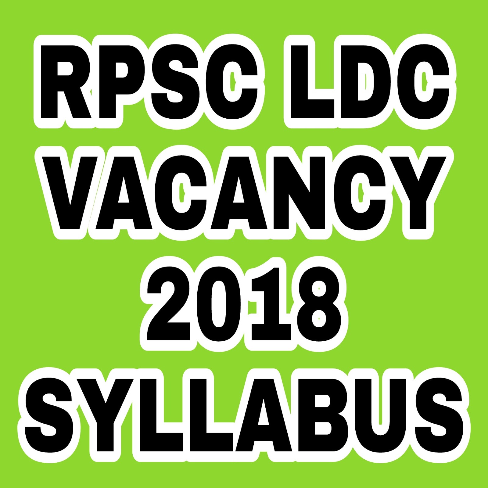 RPSC LDC Vacancy 2018 Syllabus In Hindi PDF Tips To Prepare For Exam RPSC LDC Vacancy 2018 Syllabus In Hindi PDF Tips To Prepare For Exam