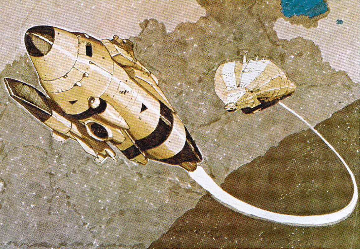 Alien Explorations: Alien: Chris Foss' Leviathan's escape shuttle