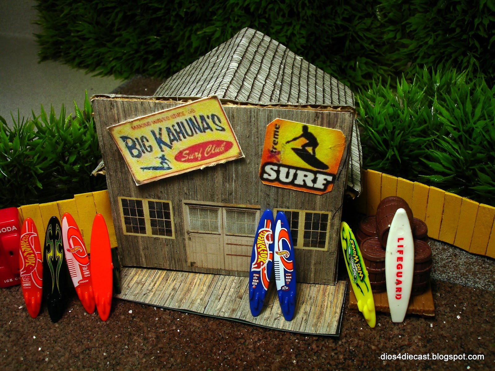 Diorama Fun!: Surf Shack