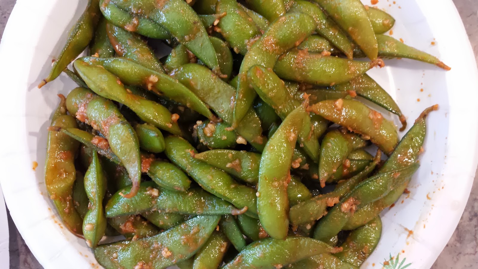 Caroline's Food Creations: KIM CHEE CRAB POKE/KIM CHEE SOYBEANS