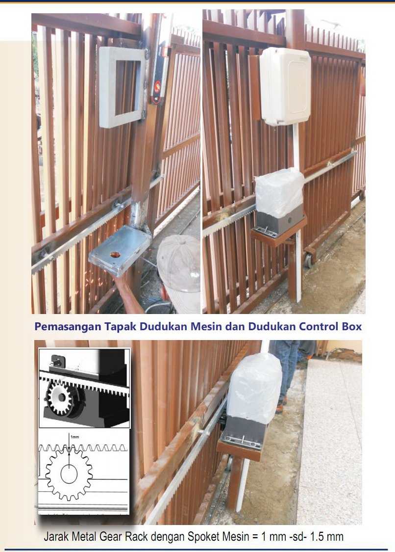 SMART PINTU BESI PRESS: Pintu Gerbang / Pagar Otomatis Remote Control