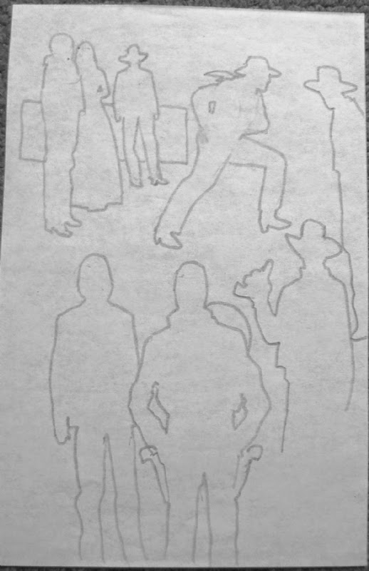 The ALEX TOTH archives: TOTH - Doodles, Undated.