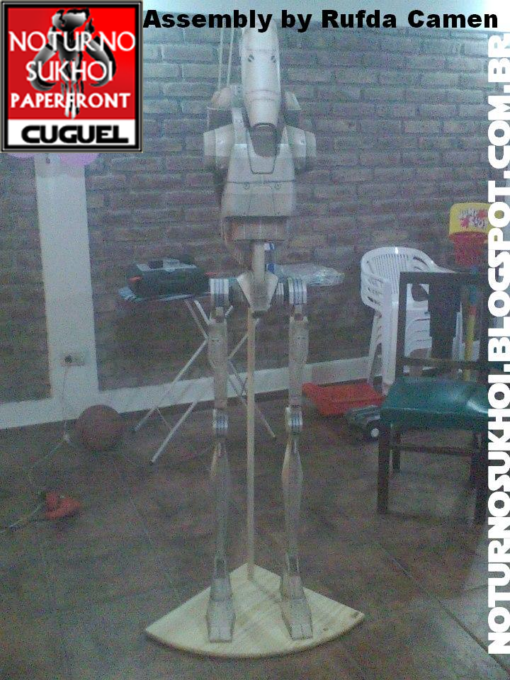 Noturno Sukhoi: Star Wars OOM-séries / B1 Battle Droids _ Papercraft