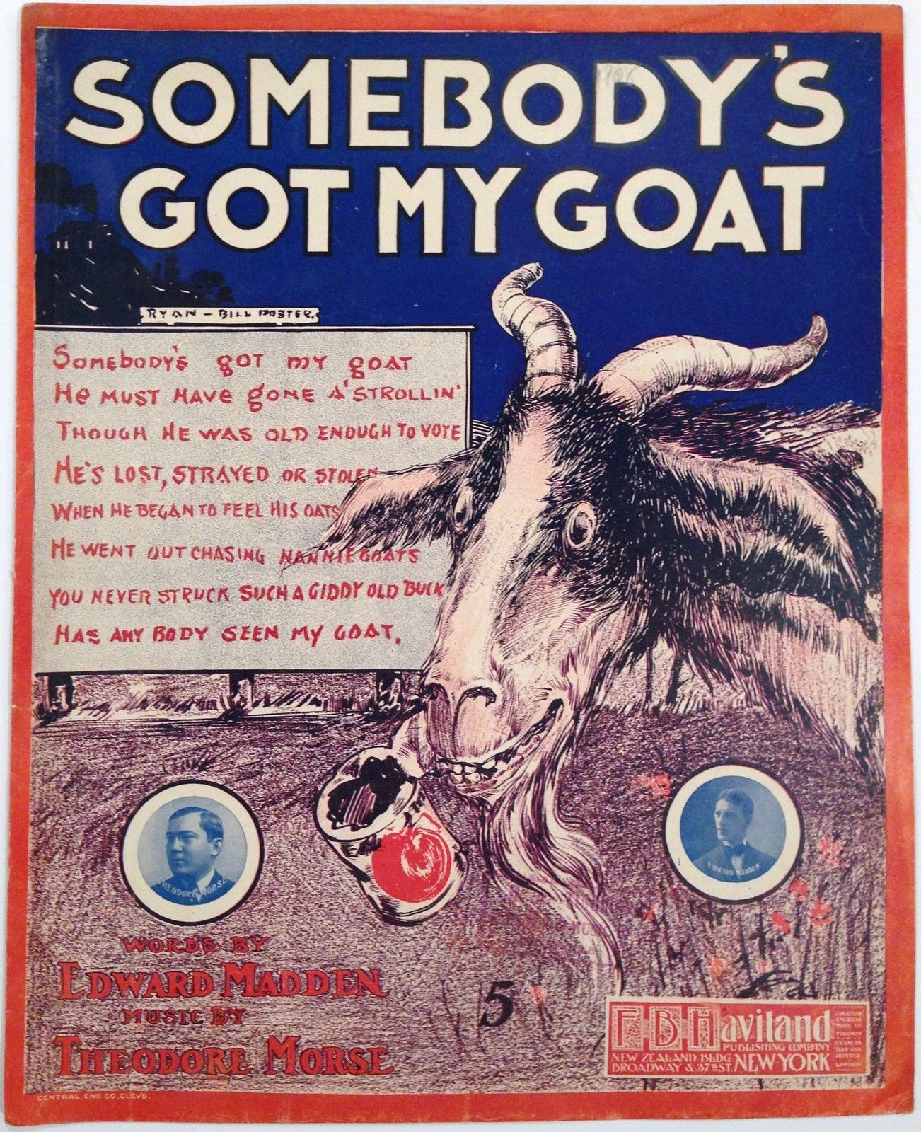 Early Sports and Pop Culture History Blog: Getting Goats, Losing Goats ...