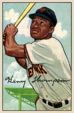 Hank Thompson: 1954 World Champion New York Giants Third Baseman (1947 ...