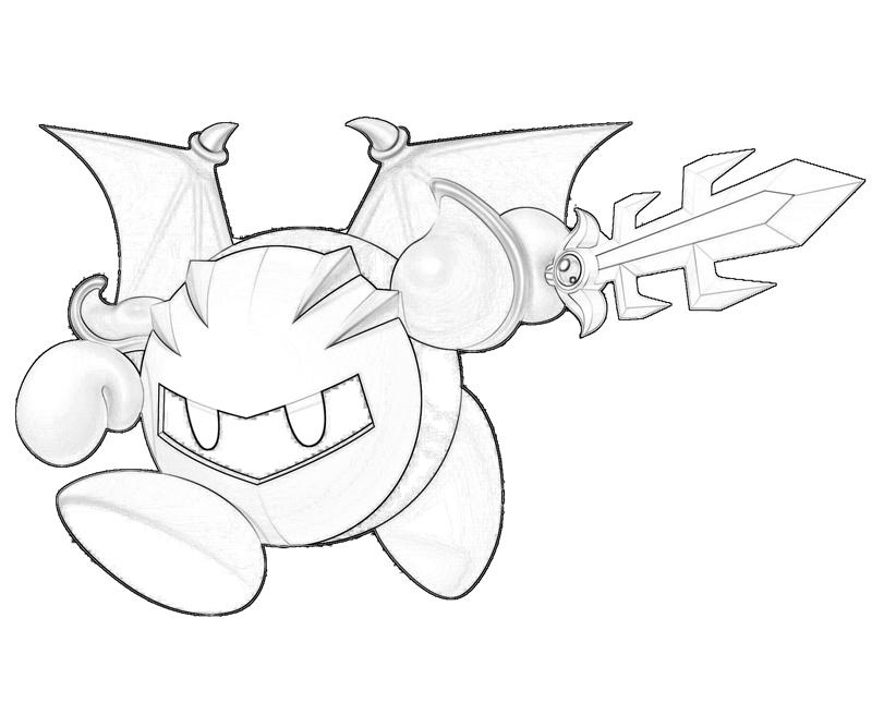 Meta Knight Sketch | Temtodasas