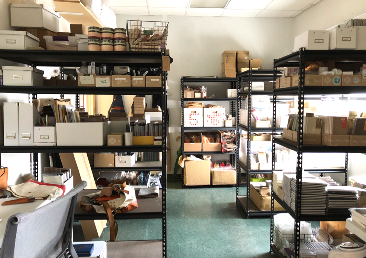 Baum-Kuchen: Our inventory room. Reinvented.