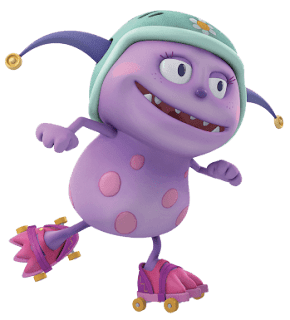 Cartoon Characters: Henry Hugglemonster (PNG)