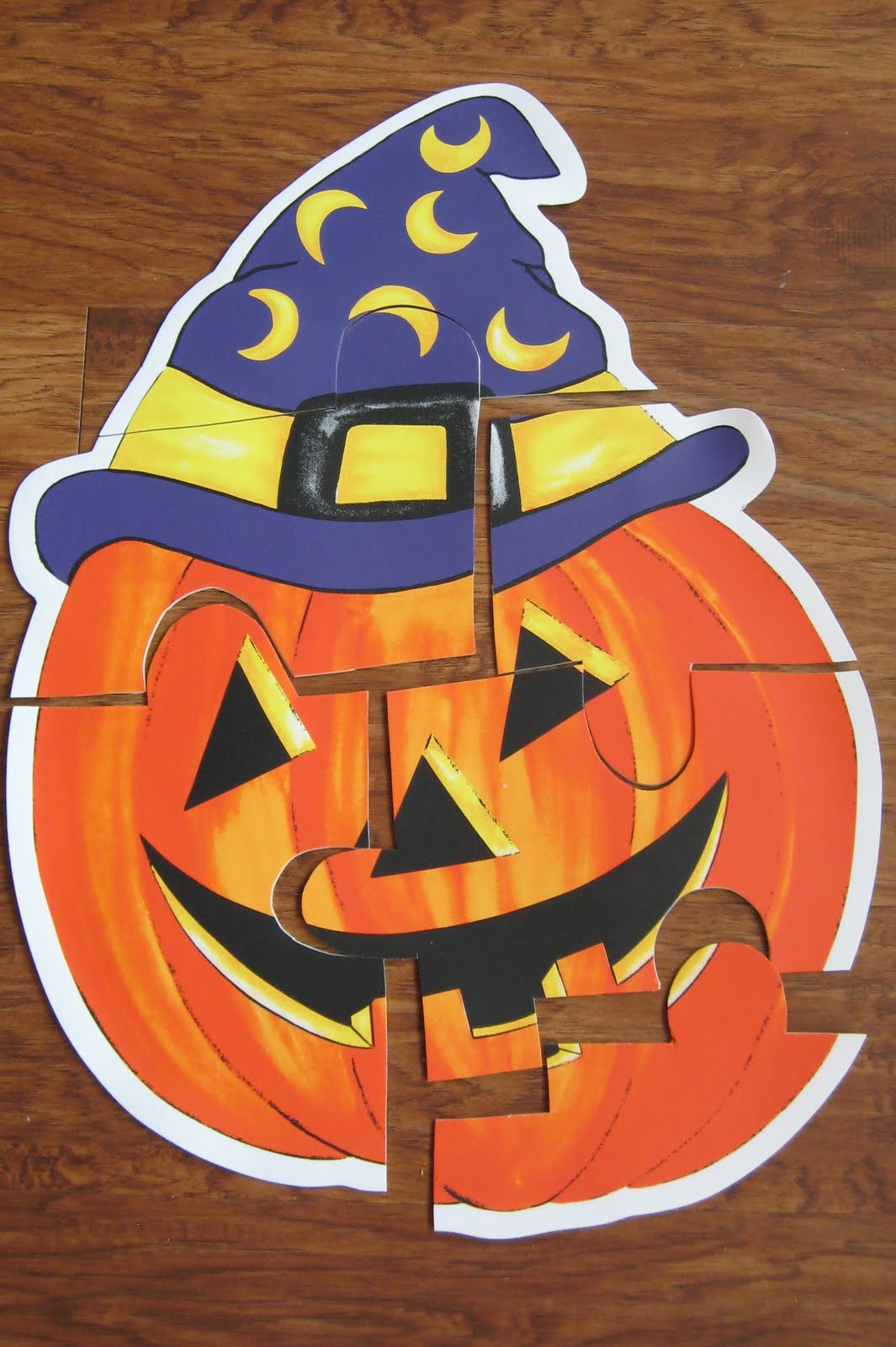 Next to Heaven: Easy Halloween Place Mat Puzzles