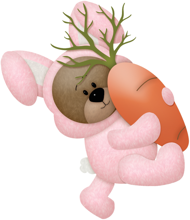 Easter Bear Clip Art. - Oh My Fiesta! in english