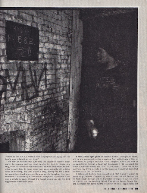HipHop-TheGoldenEra: Redman in The Source Magazine - November 1994