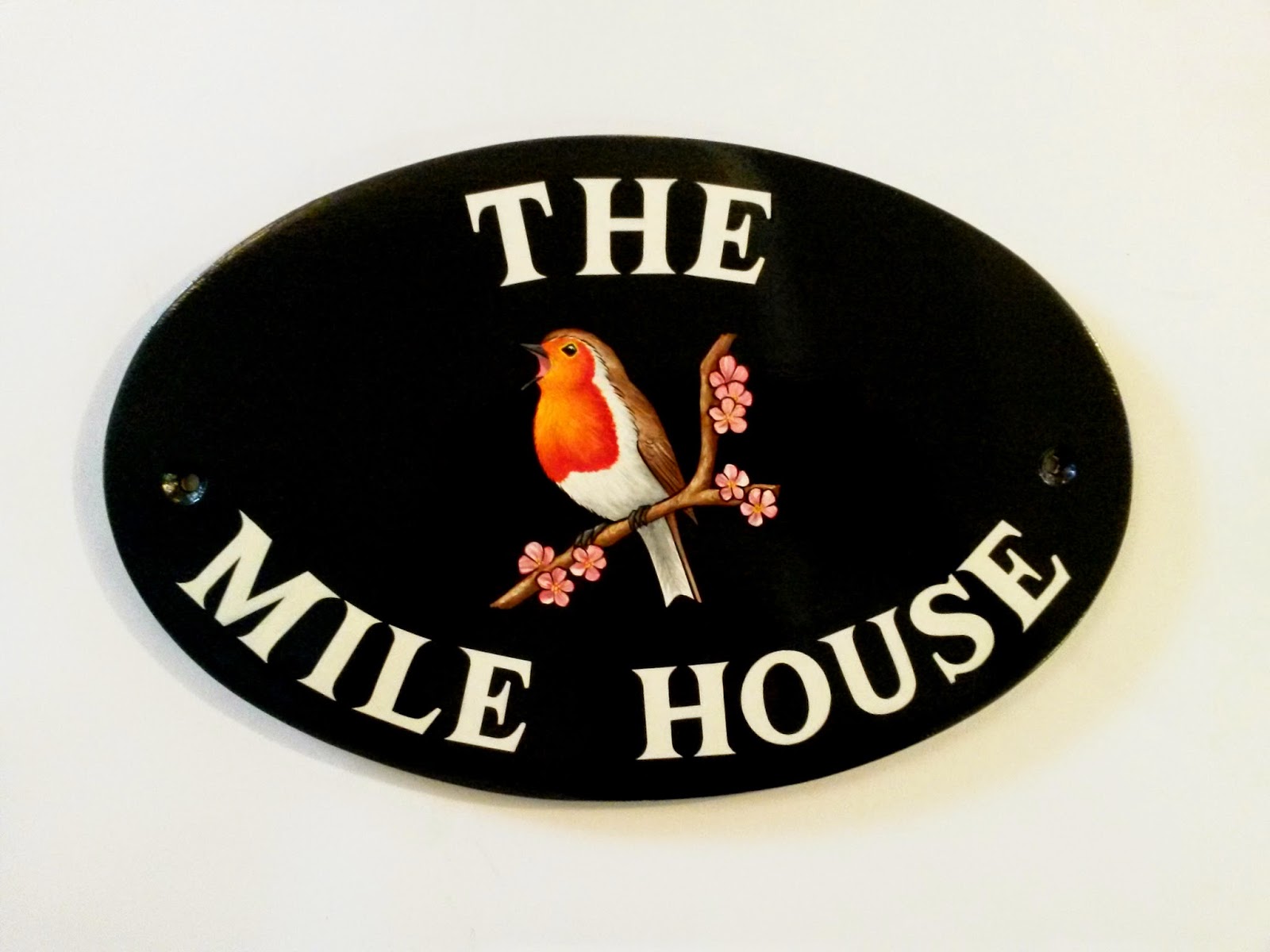 Hand Painted House Signs by Ceramic Art: House signs, house plaques ...