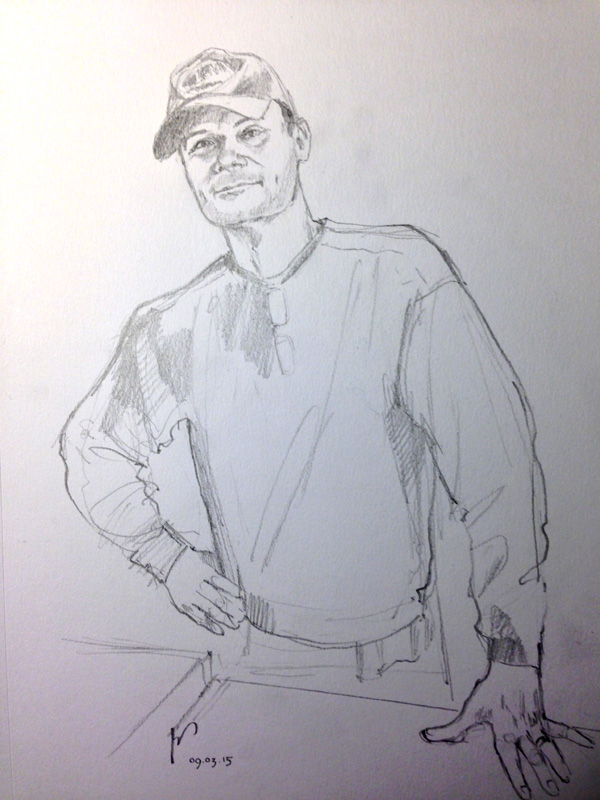 Project 365: Draw The Line: Larry