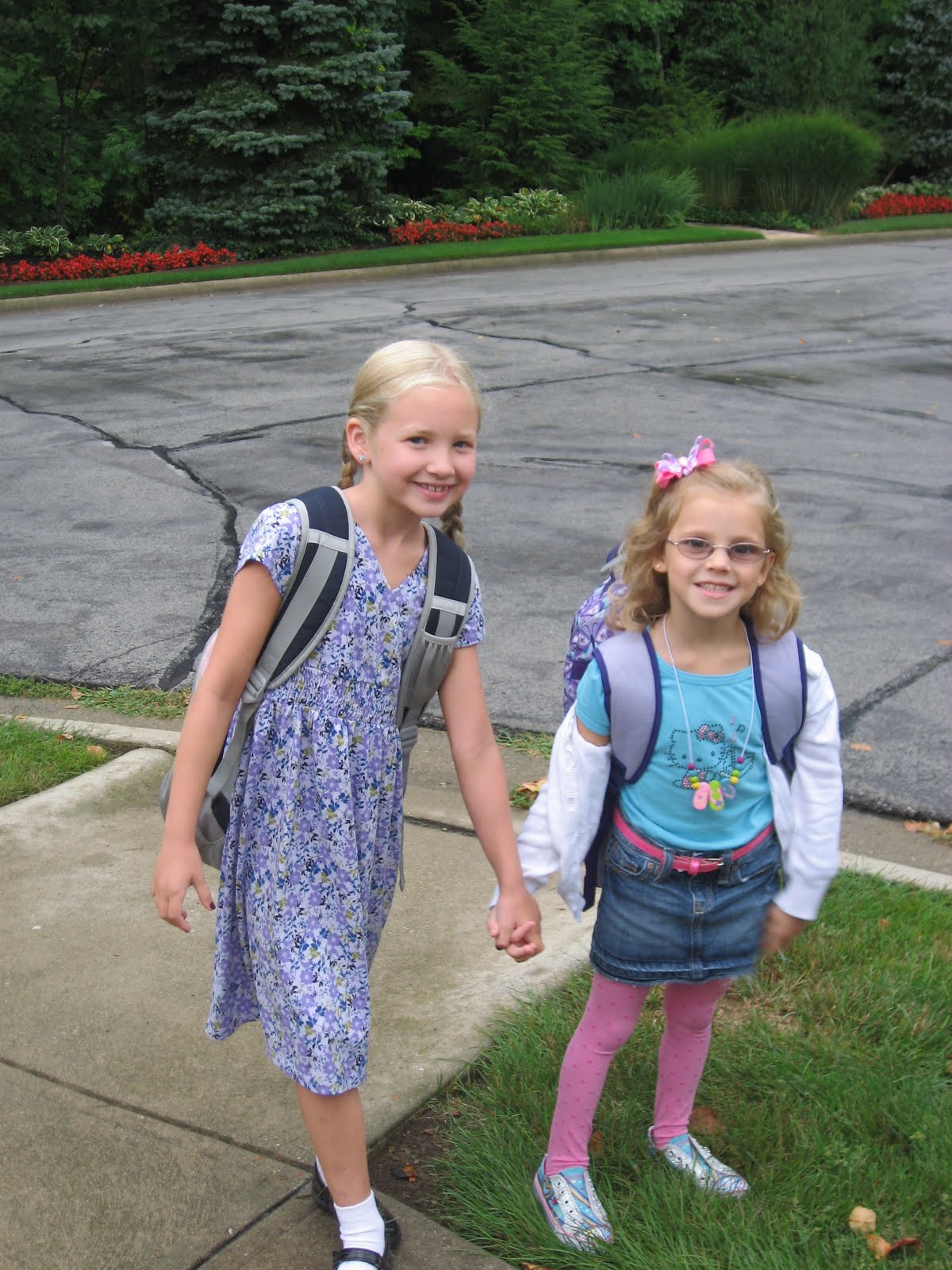 The Bendick Family: First Day of School