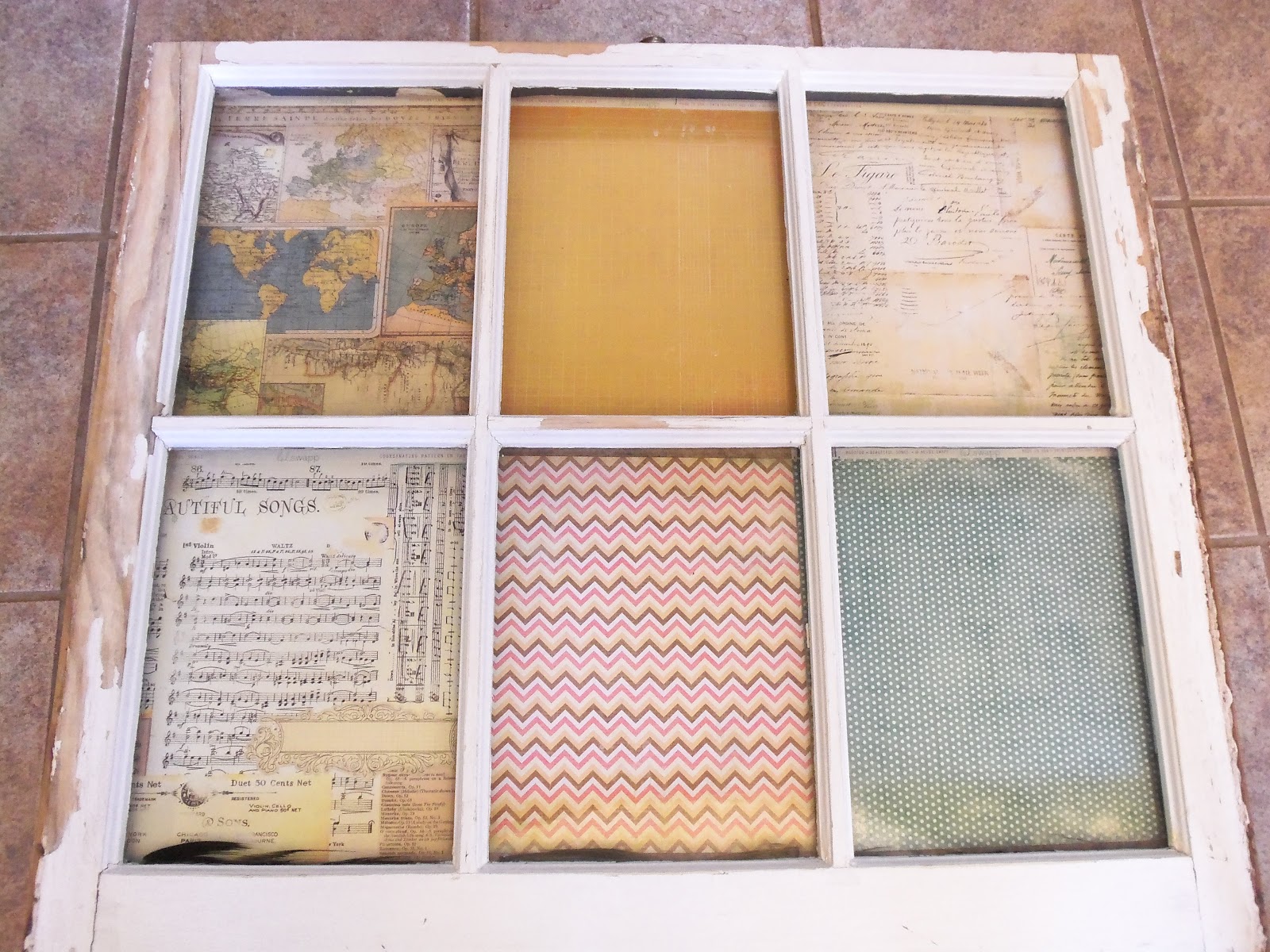 Whimsey Girl: Today's Projects: Vintage Windows with Heidi Swapp ...