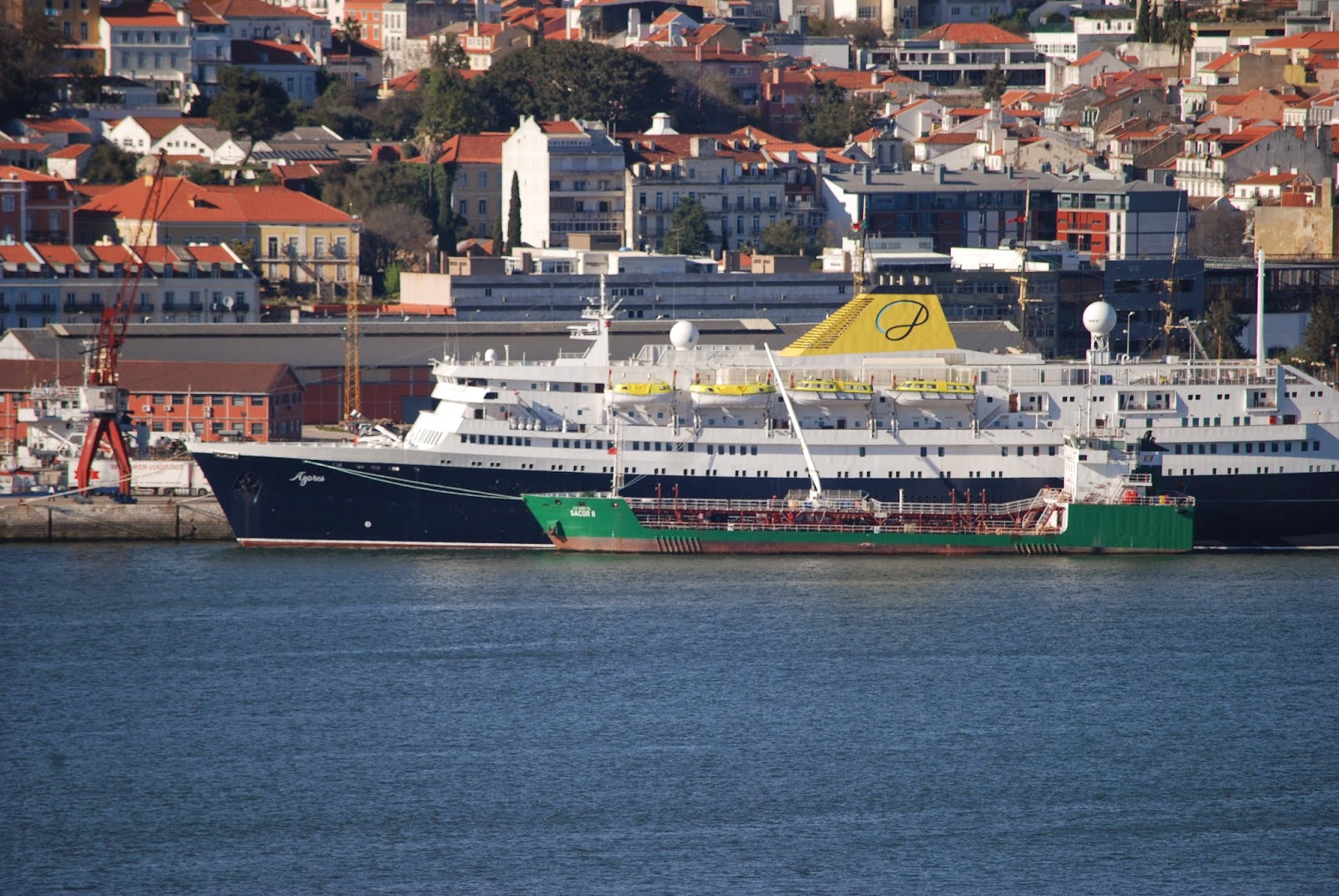 Cruise Ship "AZORES" has departed Lisbon and is now on charter with ...