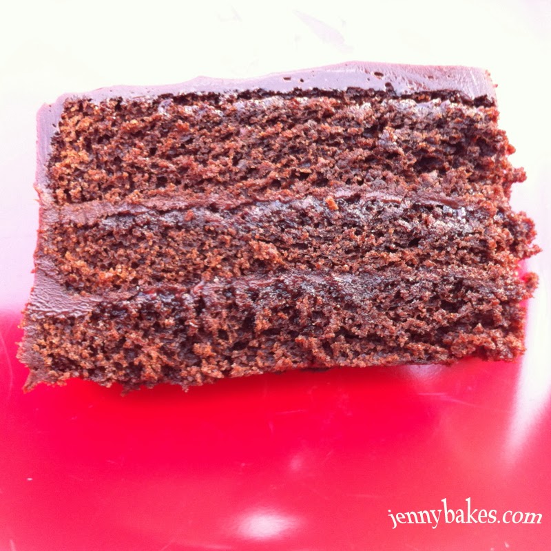 Jenny Bakes: Chocolate Party Cake AKA Stress Cake